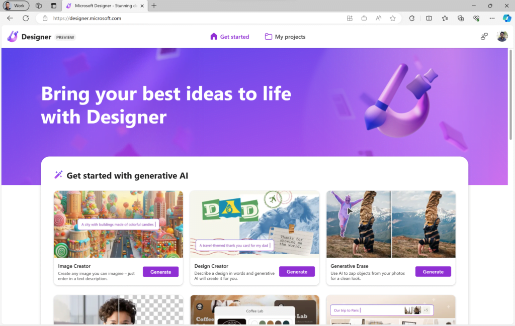 Hướng dẫn sử dụng Microsoft Designer
