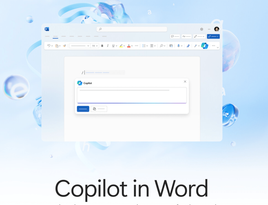 Hướng dẫn sử dụng Microsoft Word Copilot