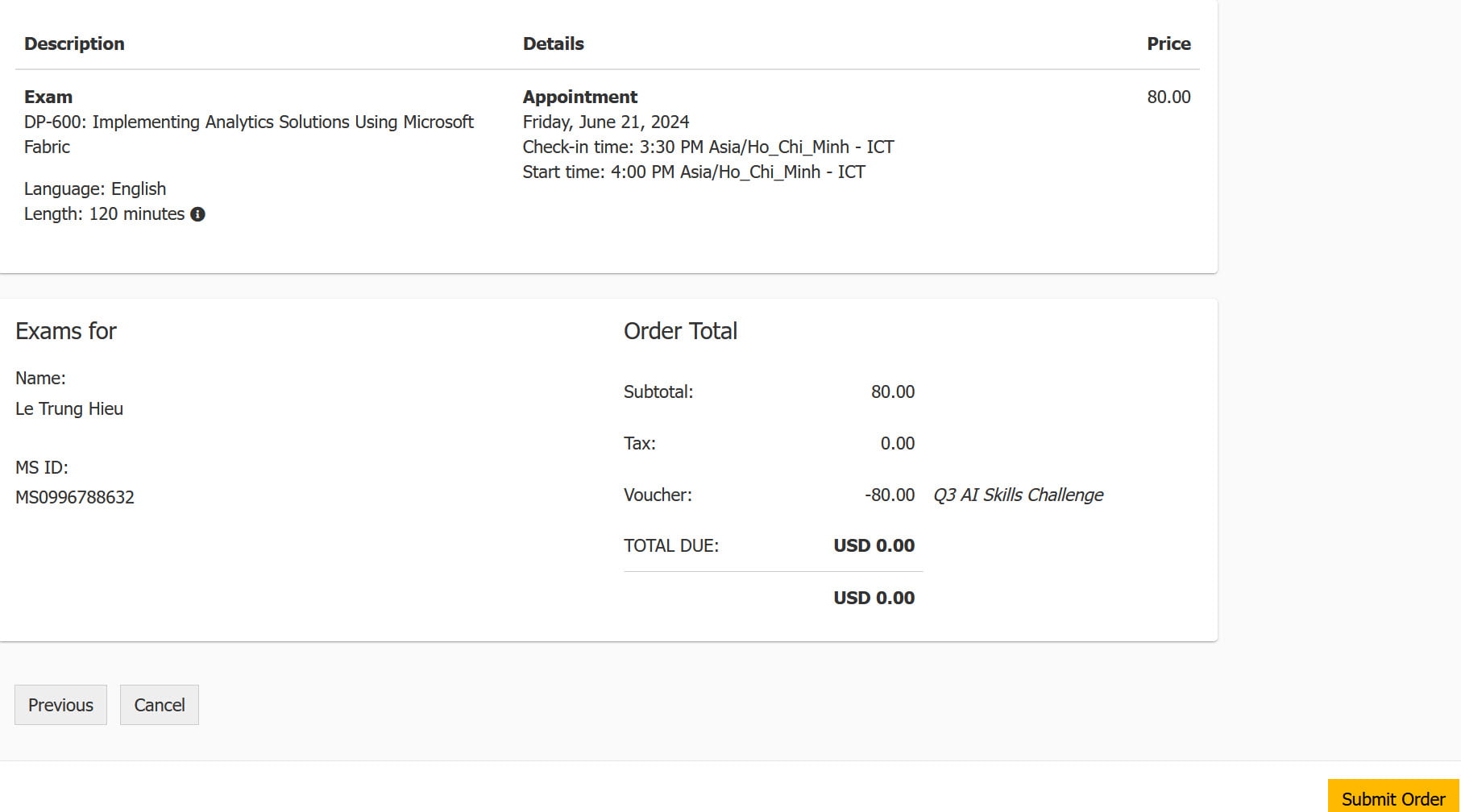 Hướng dẫn thi chứng chỉ quốc tế Microsoft - Master Learning Hub