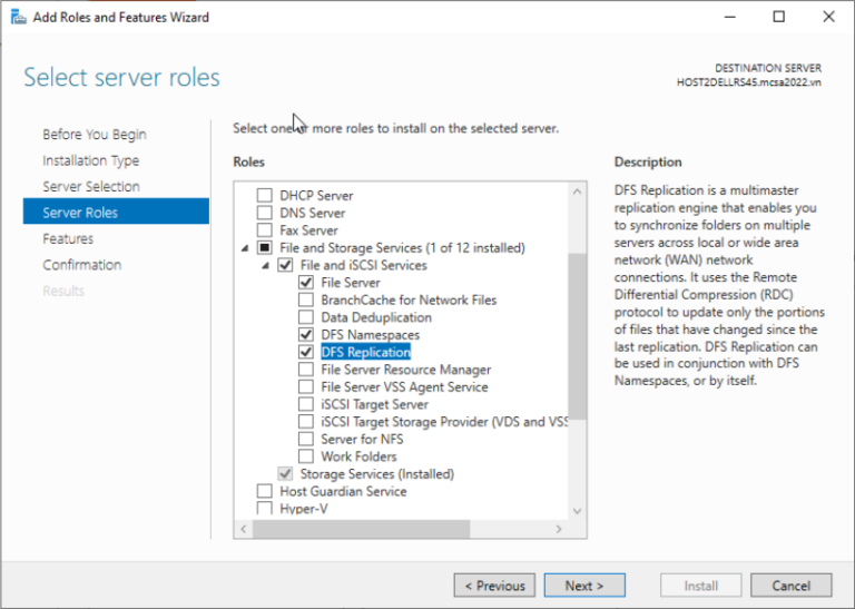 Triển khai Distributed File System (DFS) - Master Learning Hub
